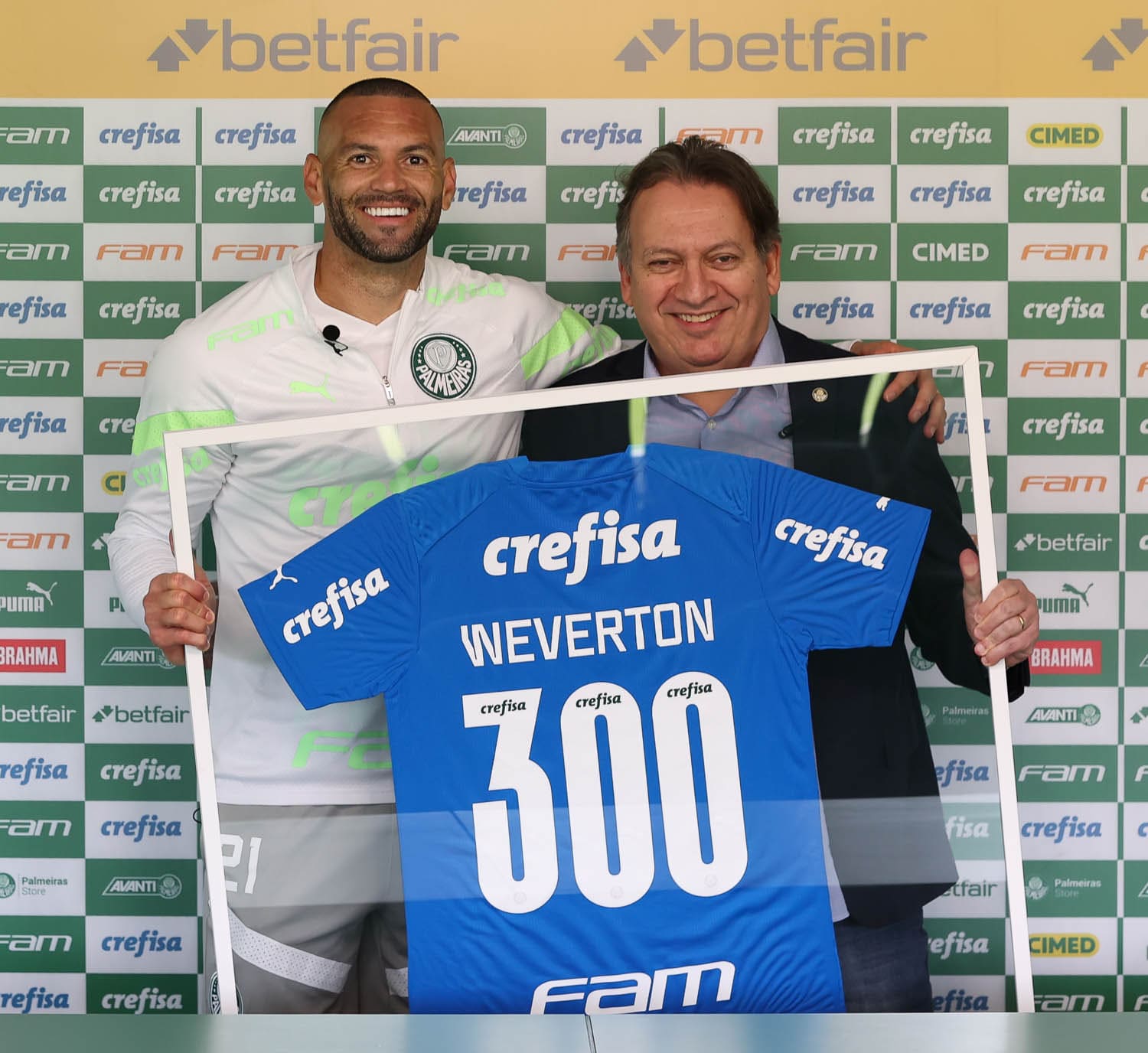 Weverton vibra com os 300 jogos com a camisa do Palmeiras - Portal do ...