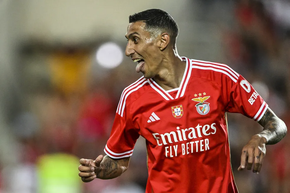 Di María recém chegou ao Benfica e já está de saída