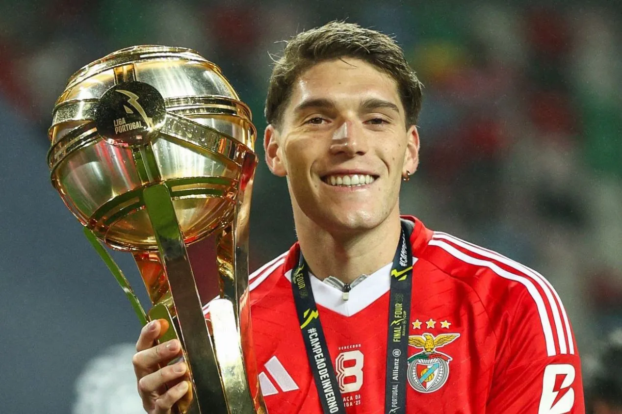 Por R$ 71,8 milhões, Palmeiras compra Benjamín Rollheiser do Benfica